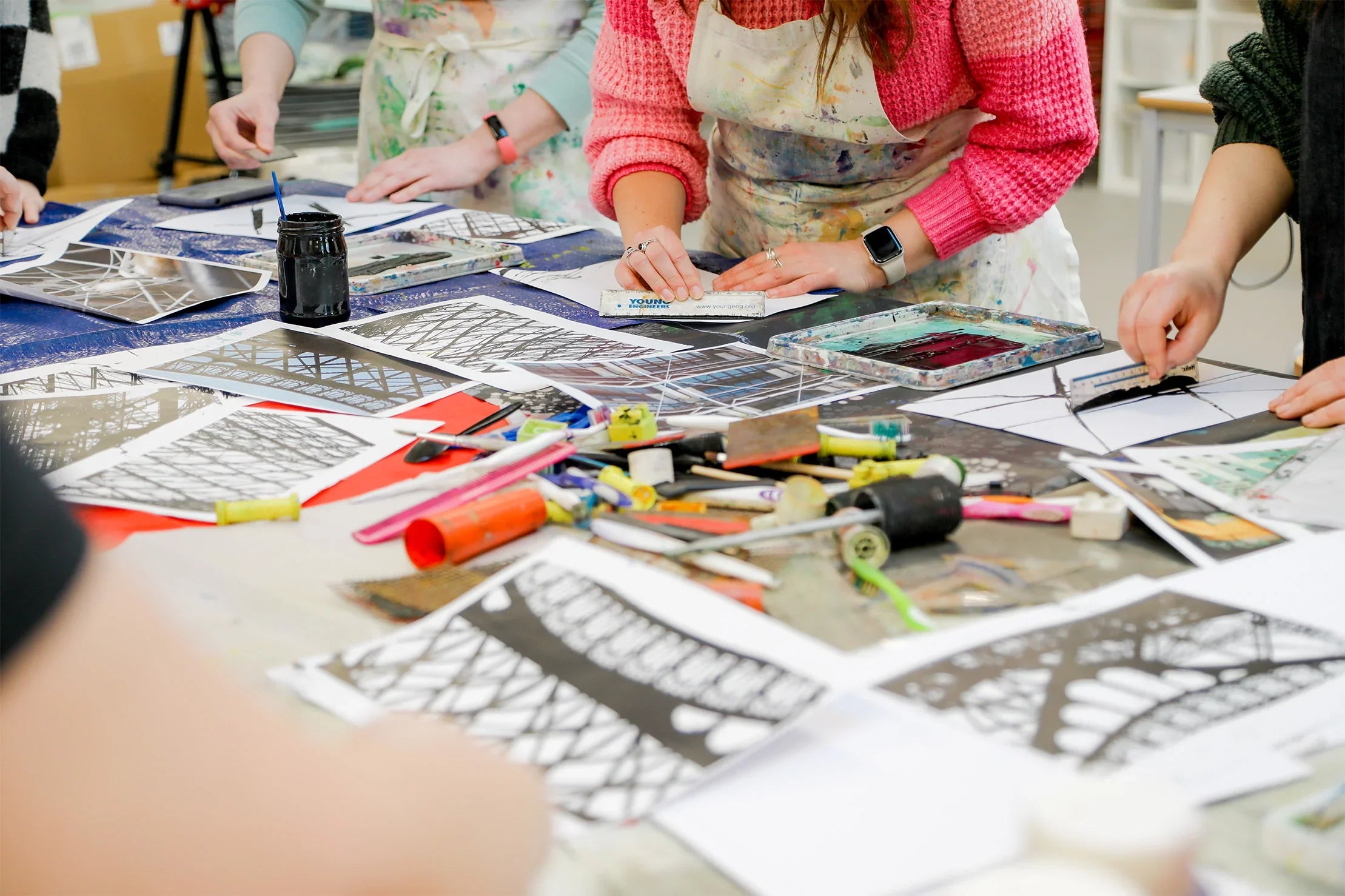 Mark Making For Textiles – Textile Skills Centre